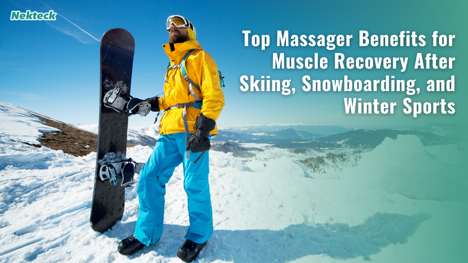 Top Massager Benefits for Muscle Recovery After Skiing, Snowboarding ...